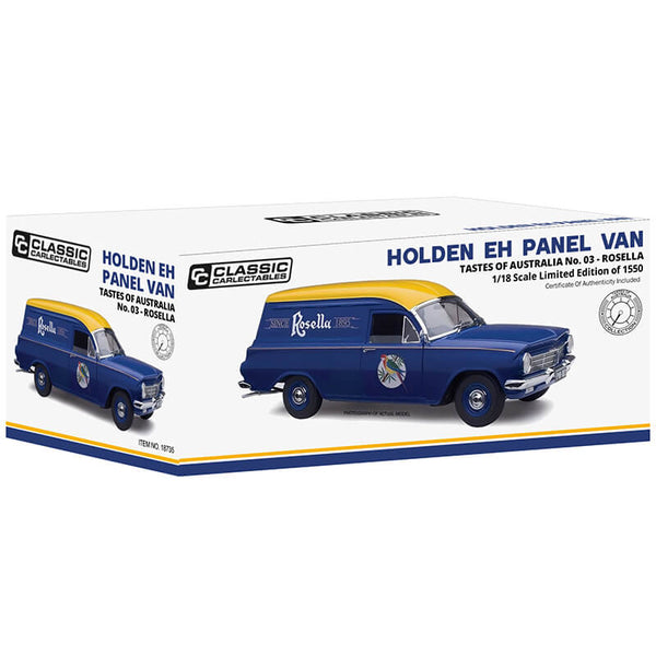 Classic Carlectables 1/18 Holden EH Panel Van Tastes of Australia No.0 ...