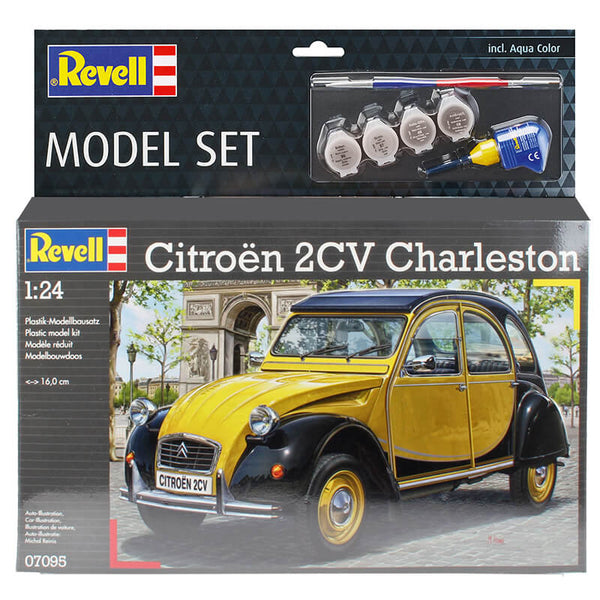 Revell 1/24 Citroen 2CV Charleston Model Set - Hobbies N Games