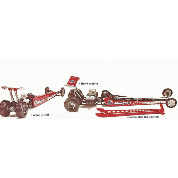 Atlantis 1/32 Tom McEwen Mongoose Dragster Snap Kit - Hobbies N Games