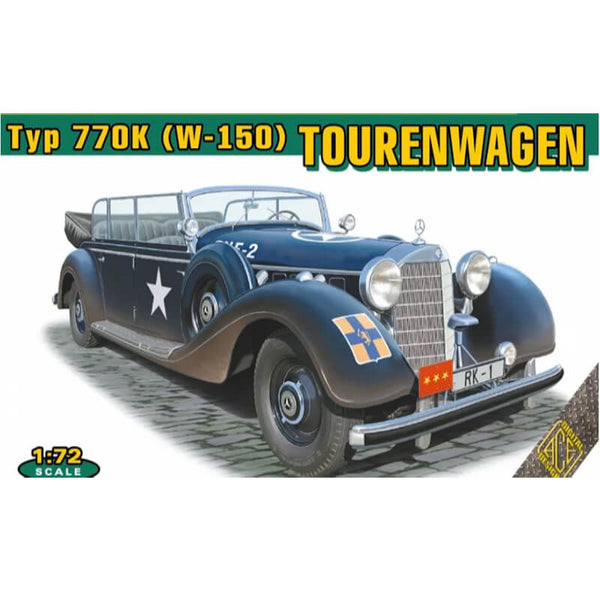 Ace Model 1/72 Typ 770K (W-150) Tourenwagen Kit - Hobbies N Games