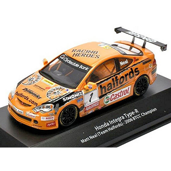 Atlas 1/43 Honda Integra Type-R 2006 BTCC Champion - Matt Neal (Team H ...
