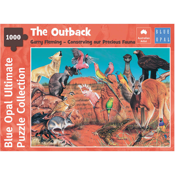 The Outback by Garry Fleming 1000pcs Puzzle - Hobbies N Games