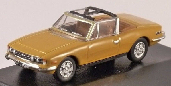 Oxford 1/76 Triumph Stag (Saffron) - Hobbies N Games