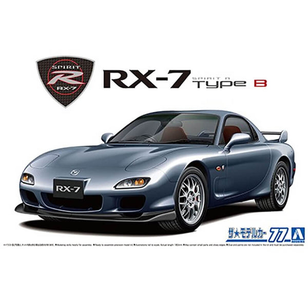 Aoshima 1/24 Mazda RX-7 Spirit R Type B Kit - Hobbies N Games