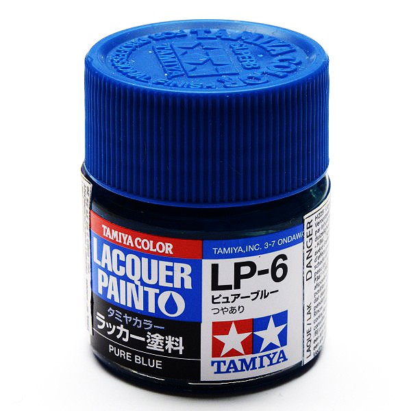 Tamiya Lacquer Paint LP-6 Pure Blue - Hobbies N Games